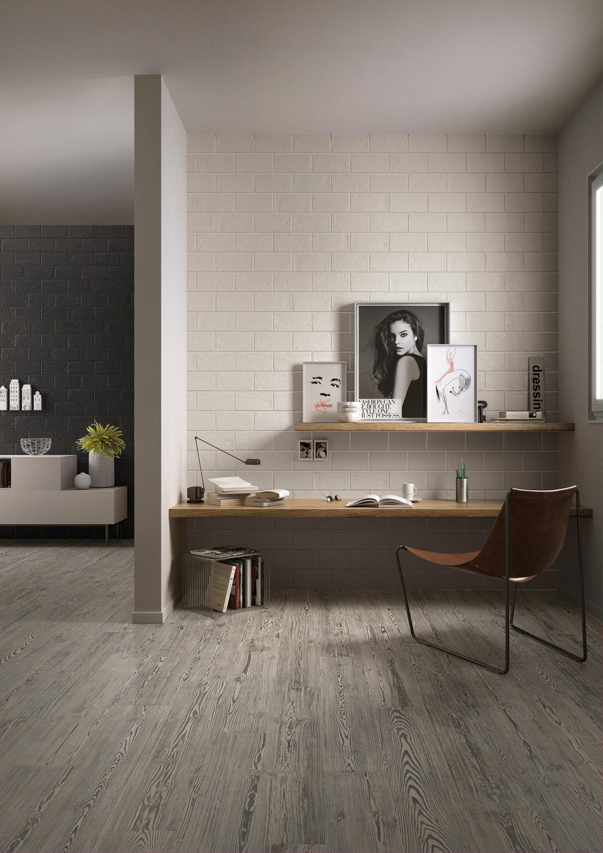 Kotto Brick Design Gesso 2 3/8"x9 13/16" by Emil Ceramica (EmilGroup ...